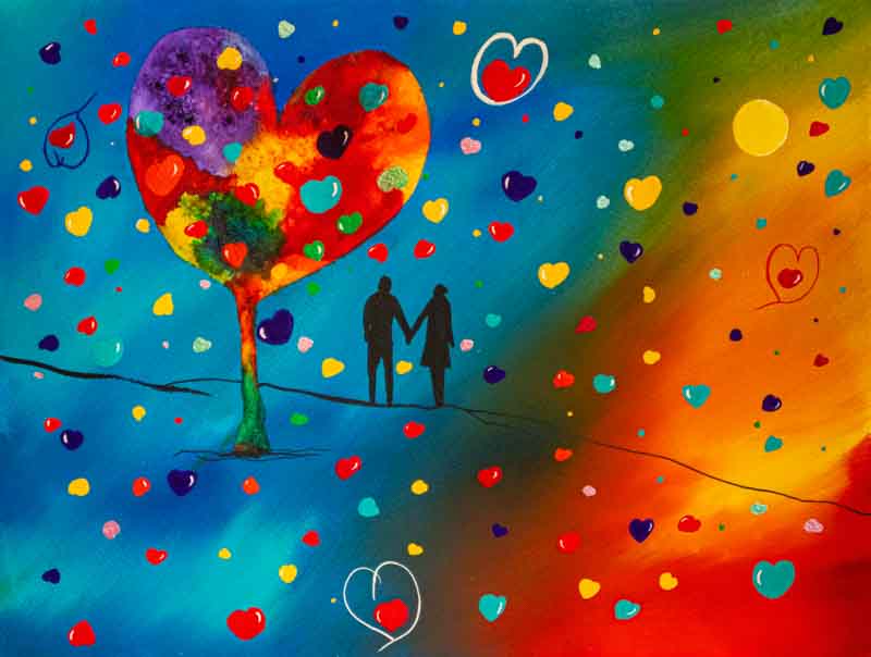 Love is everywhere - limited edition – artistnelliehearn.co.uk