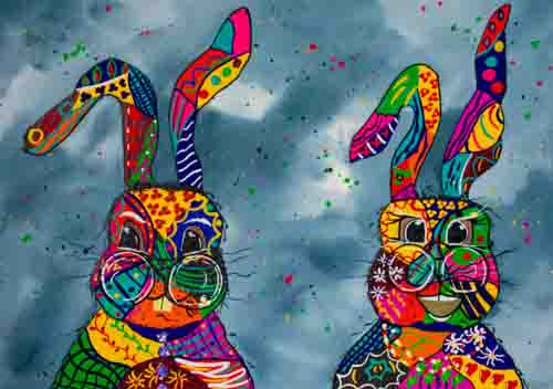 Silly old buggers - original (framed) / prints available (SOLD ...